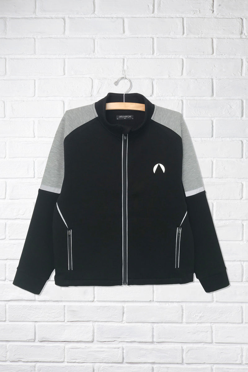 Unisex Colorblock Zip Front Jacket – Untold Horizons